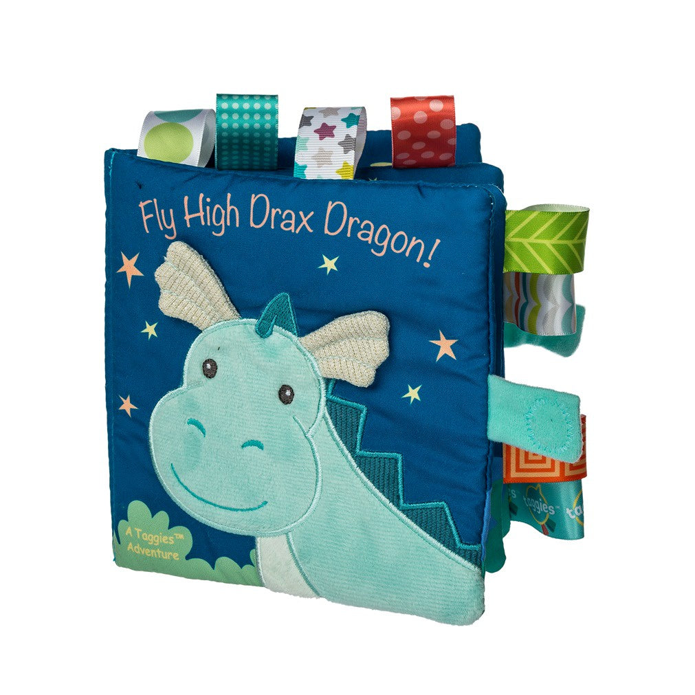 Taggies Drax Dragon Soft Book – jaZams