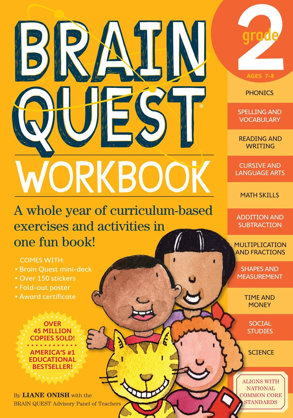 BRAIN QUEST GRADE 2 WORKBOOK – jaZams