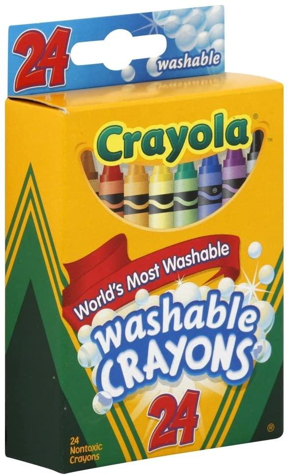 CRAYOLA WASHABLE 24CT – jaZams