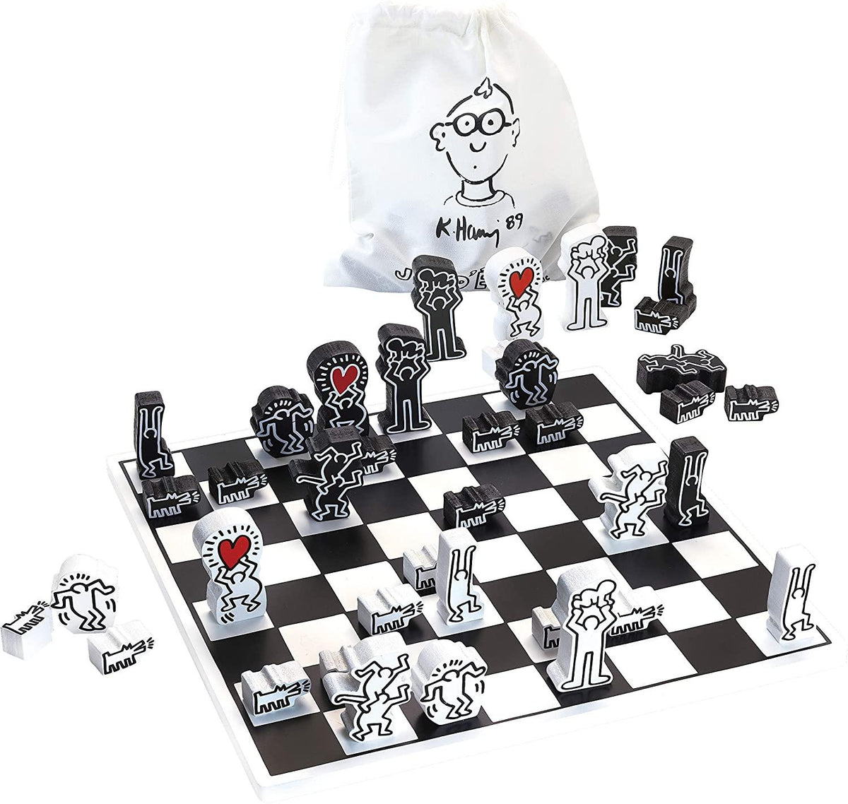 KEITH HARING CHESS GAME – jaZams