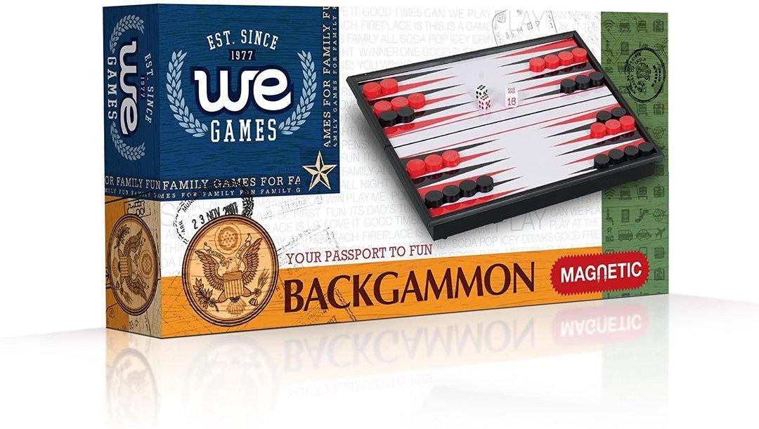 MAGNETIC BACKGAMMON 10IN – jaZams