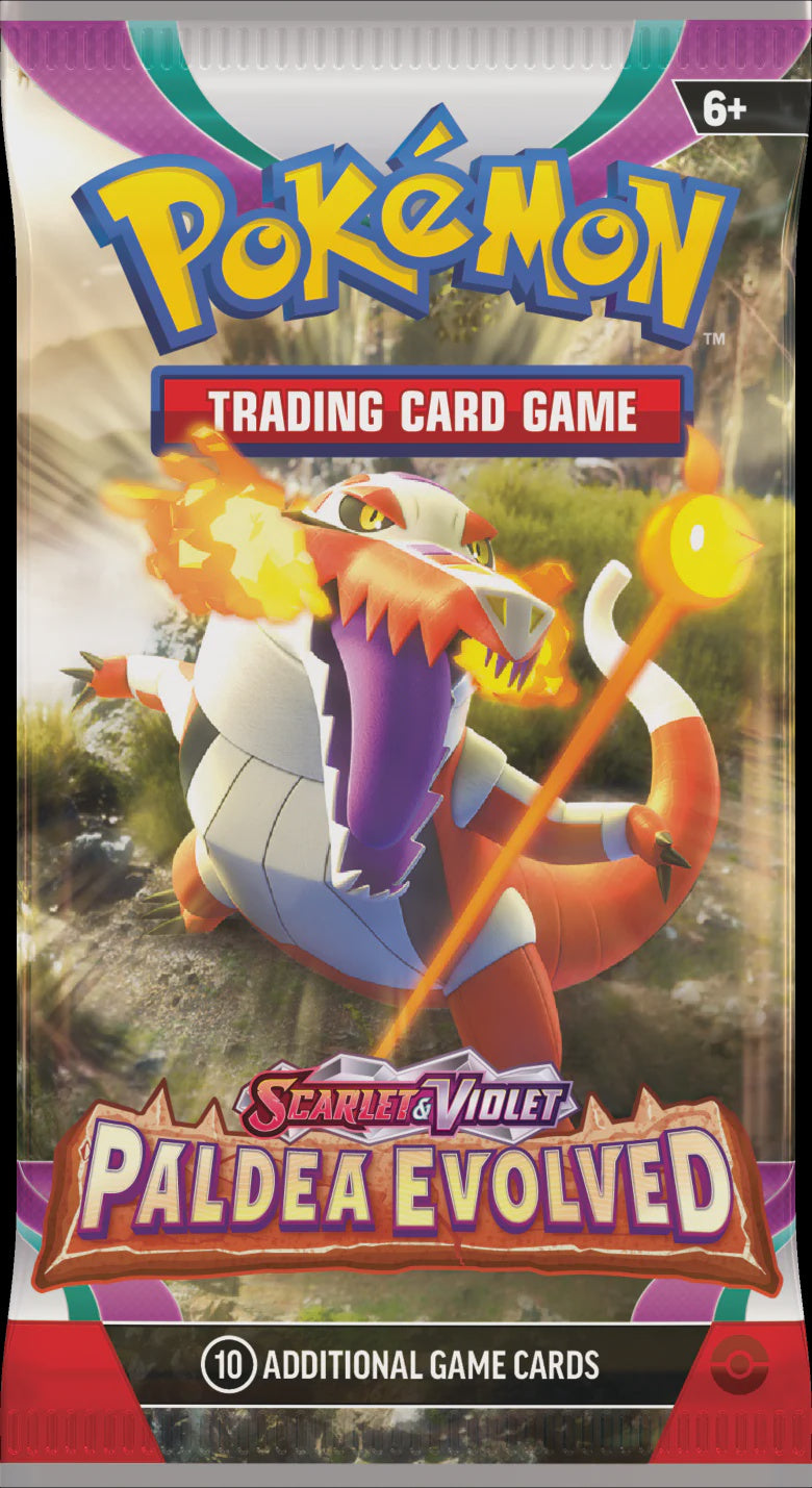 Pokemon Paldea Evolved Booster Pack – jaZams