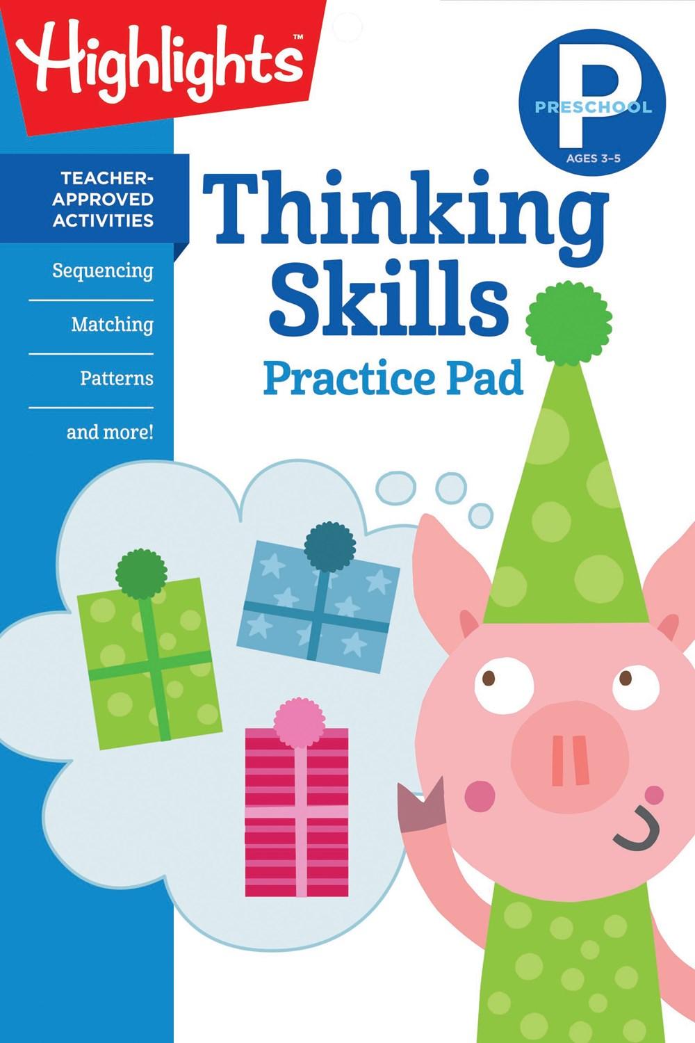 THINKING SKILLS PRACTICE PAD – jaZams