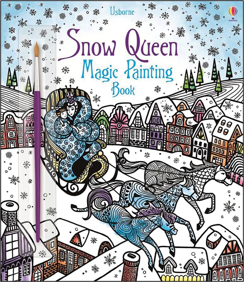 SNOW QUEEN MAGIC PAINTING BOOK – jaZams