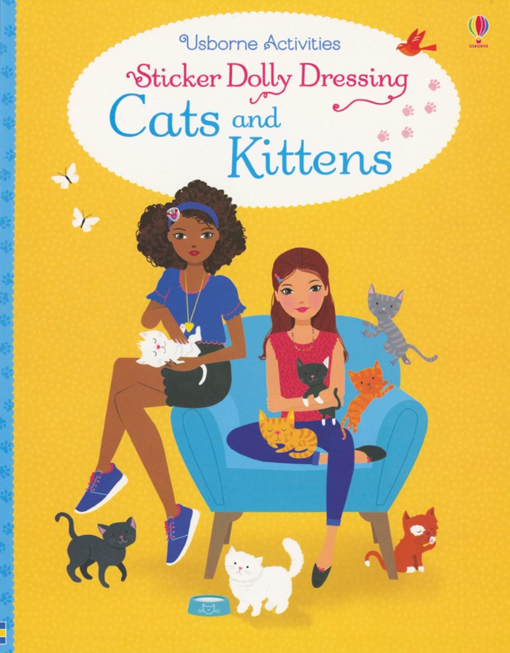 STICKER DOLLY DRESSING CATS AND KITTENS – jaZams