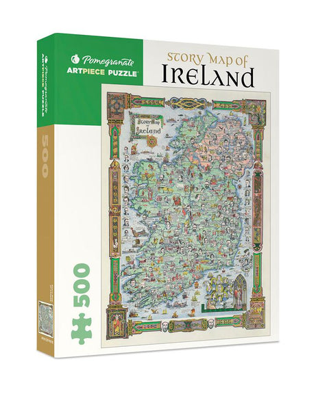 STORY MAP OF IRELAND 500PC – jaZams
