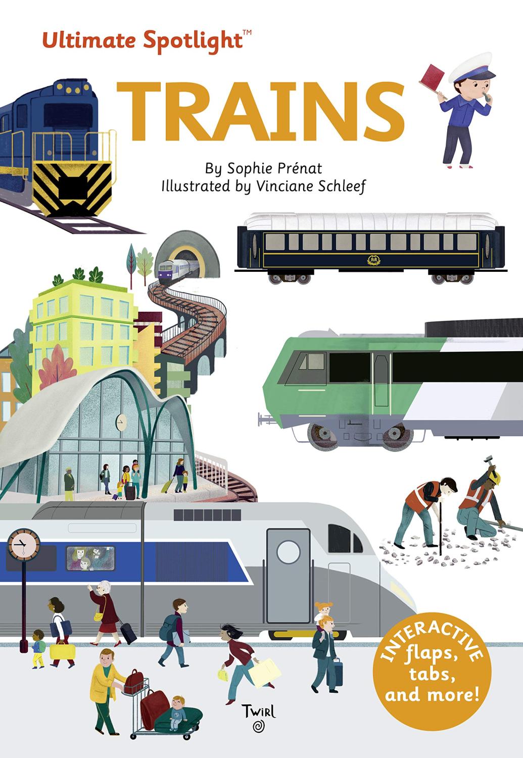 TRAINS FLAP BOOK – jaZams